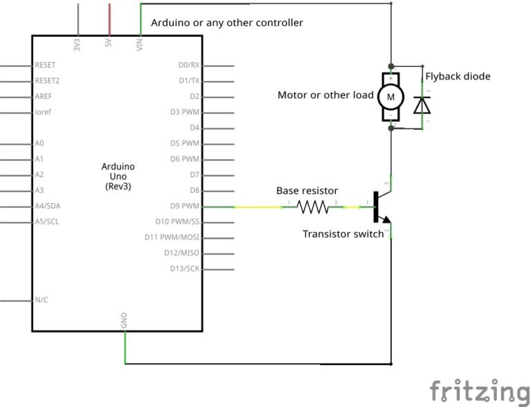 How to Use Transistor as a Switch with Example Circuits