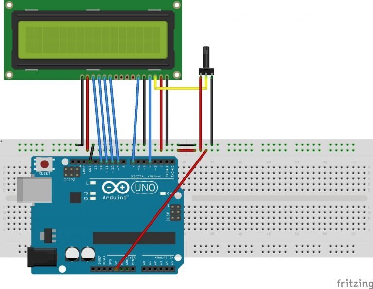LCD interfacing with Arduino - In depth guide with Example Codes