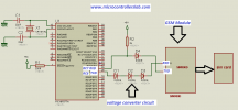 Send sms using gsm module and pic microcontroller