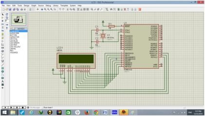 LCD Interfacing with ATmega32 AVR Microcontroller