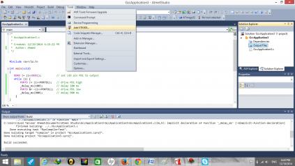 ATMEL Studio 6 Tutorial for AVR MCU: A Step-by-Step Guide