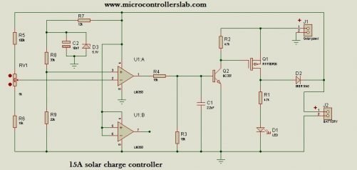 Solar system - Microcontrollers Lab