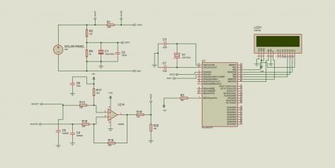 Solar energy measurement system using pic microcontroller