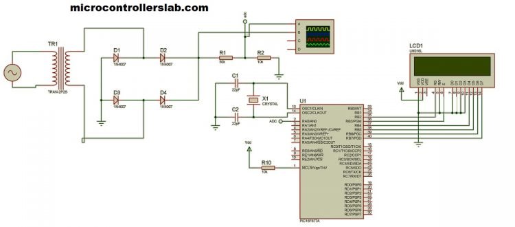 AC Voltage Measurement using Pic Microcontroller - Two Methods