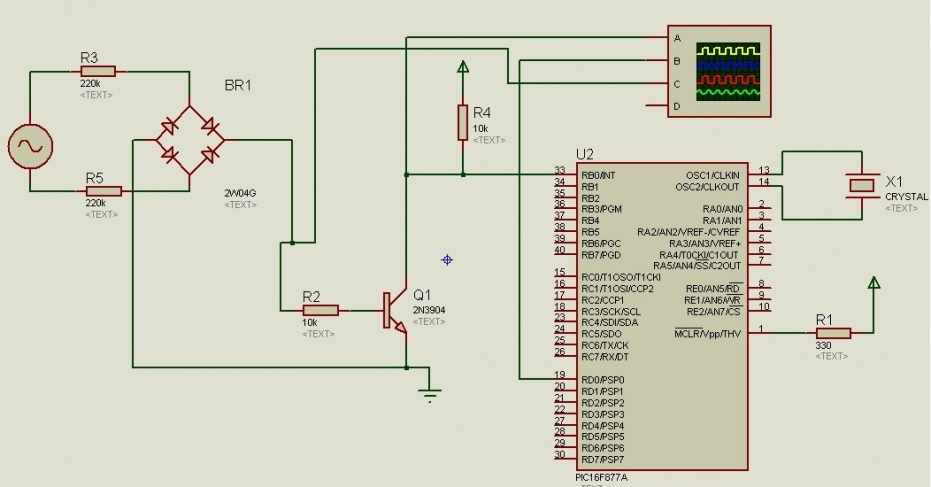 Zero Crossing Detector Circuit Using Pic Microcontroller