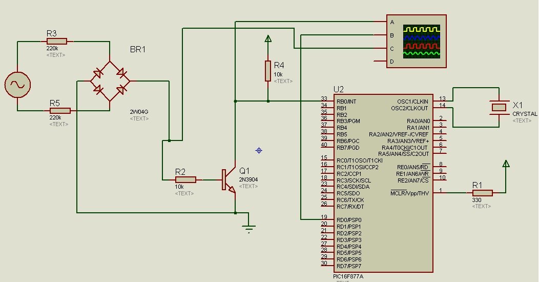 Zero Crossing Detector Circuit Using Pic Microcontroller
