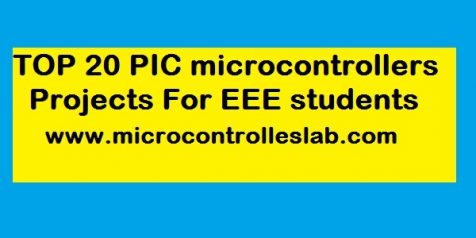 100+ Pic microcontroller projects with source codes