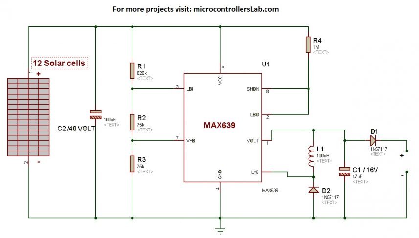 Solar system - Microcontrollers Lab