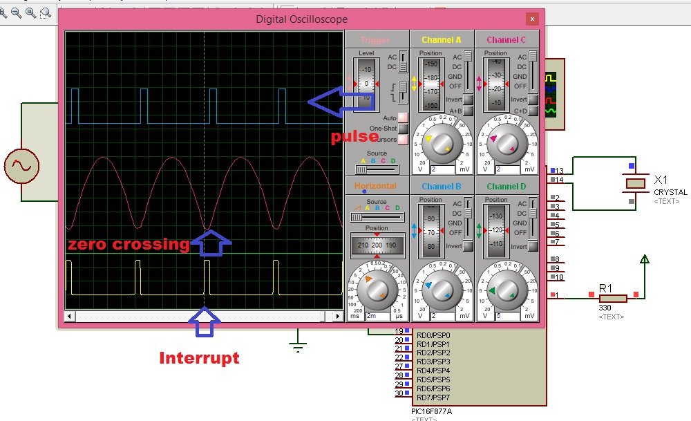 Zero Crossing Detector Circuit Using Pic Microcontroller