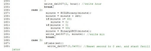 digital clock ds1307 circuit & project using pic microcontroller