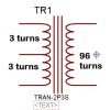 Ferrite Transformer Turns Calculation with Example