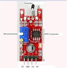 Thermistor Module Interfacing with Arduino - Temperature Meter