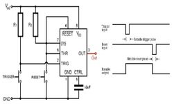 555 timer IC Pinout, Examples Circuits, Different modes, Applications