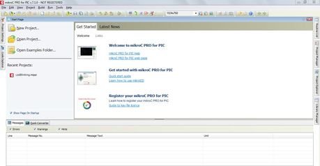 MikroC PRO for PIC Getting Started Tutorial - Write Your First Program