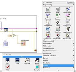 Weather Station using Arduino and LabVIEW-temperature and light sensor