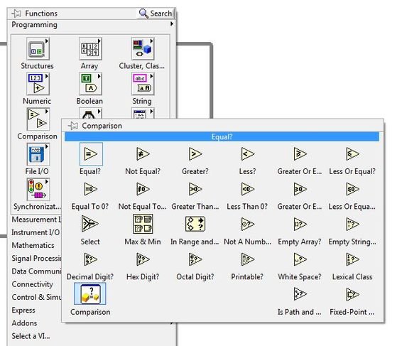 Structures in LabVIEW: Loops, case and sequence structures