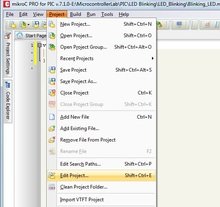 MikroC PRO for PIC Getting Started Tutorial - Write Your First Program