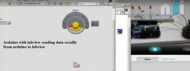 Getting Arduino data through serial communication in LabVIEW