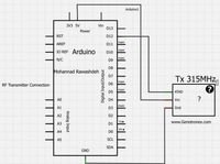 RF Transmitter and Receiver Module Interfacing with Arduino