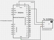RF Transmitter and Receiver Module Interfacing with Arduino