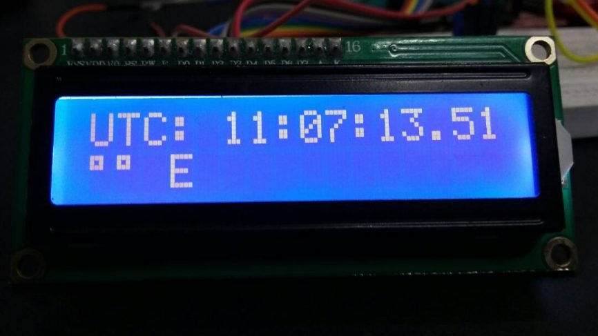 GPS based clock using pic microcontroller - Universal clock