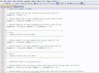 Introduction to VHDL and its Data Types: getting started tutorial