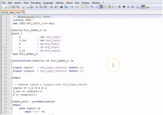 Introduction to VHDL and its Data Types: getting started tutorial