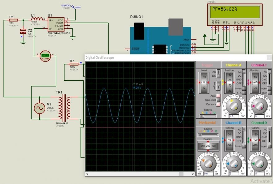 power factor meter using Arduino : How to measure power factor power factor meter using Arduino : How to measure power factor
