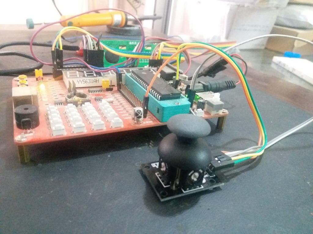 Joystick module interfacing with pic microcontroller with example Joystick module interfacing with pic microcontroller with example