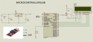 Sound detection module interfacing with PIC Microcontroller