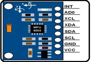 MPU6050 Sensor Module gyroscope and accelerometer