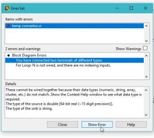 Using debugging tools in LabView : tutorial 23