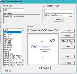 DC circuits analysis with PSpice: tutorial 5 - Microcontrollers Lab
