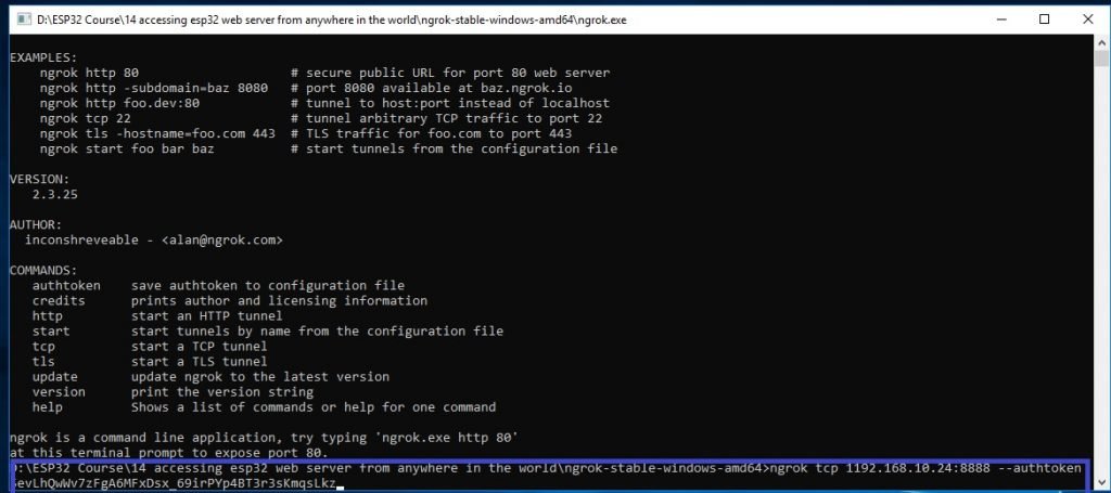 Accessing ESP32 web server from anywhere in the world ( ESP8266 compatible)
