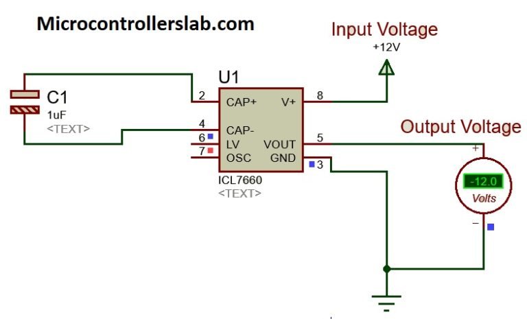 TC7660 DC Voltage Converter Pinout, Examples, Equivalents, Applications