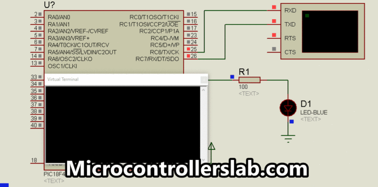 UART Communication PIC Microcontroller, Programming in MPLAB XC8