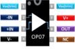 OP07 Op-Amp Pinout, Description, Examples, Applications and Features