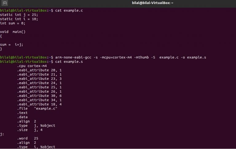 Bare Metal Embedded Systems Build Process Using Gnu Toolchain