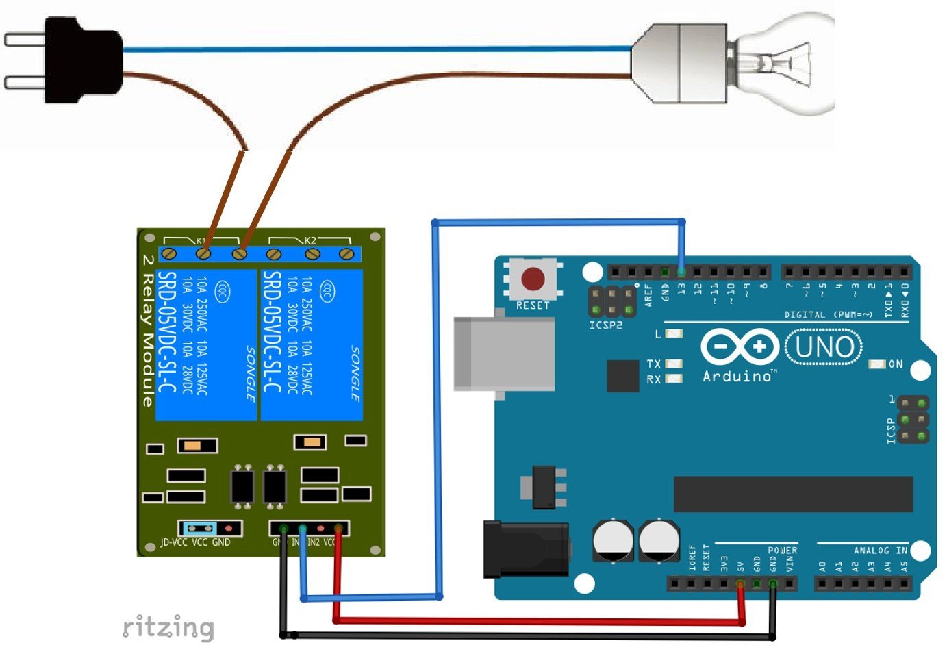 2 Channel Relay Module Circuit Diagram