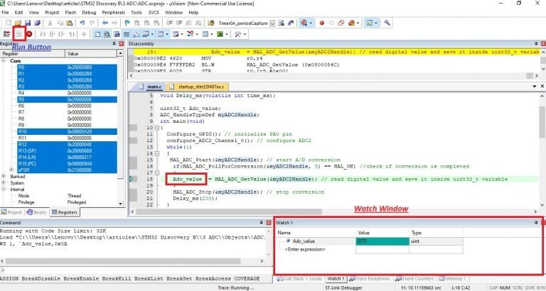 STM32F4 Discovery Board ADC Tutorial with HAL ADC Driver