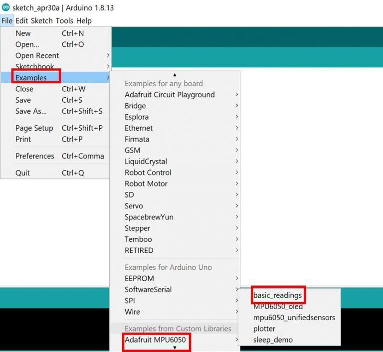 ESP32 with MPU6050 Arduino IDE: Display Values on OLED