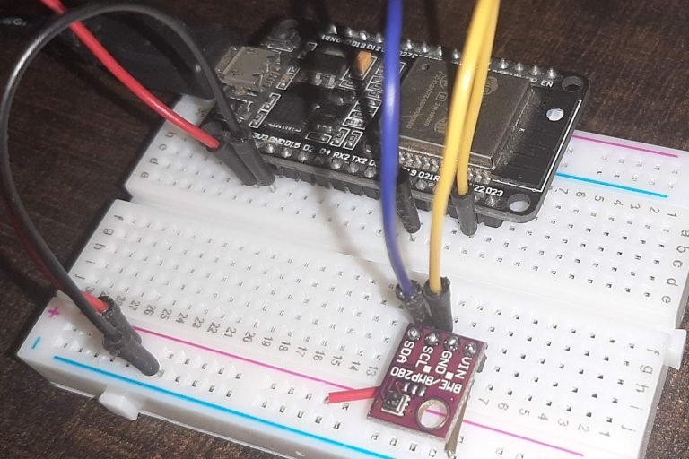 Bme280 With Esp32 Display Values On Oled Arduino Ide
