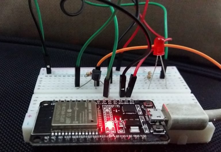 ESP32/ESP8266 Thermostat Web Server: Control Output Based on ...