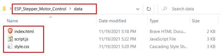 ESP8266 NodeMCU Stepper Motor WebSocket Web Server