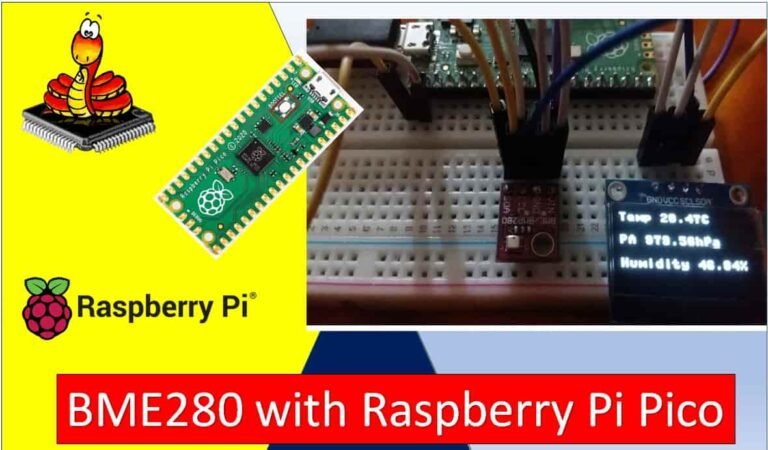 BME280 with Raspberry Pi Pico using MicroPython