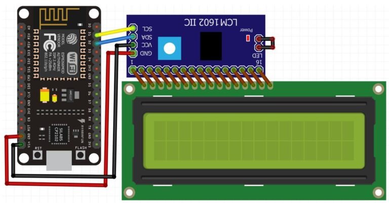 I2c Lcd With Esp32 And Esp8266 Using Micropython In 2022 Iot Internet ...