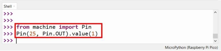 Getting Started with Raspberry Pi Pico using Thonny IDE