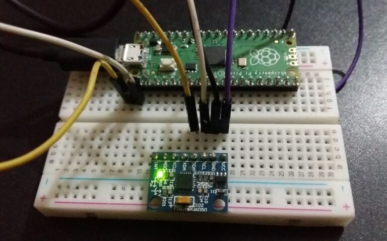 Interface Mpu6050 With Raspberry Pi Pico Using Micropython