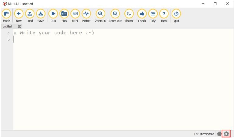 Program Esp32 And Esp8266 With Mu Editor And Micropython 