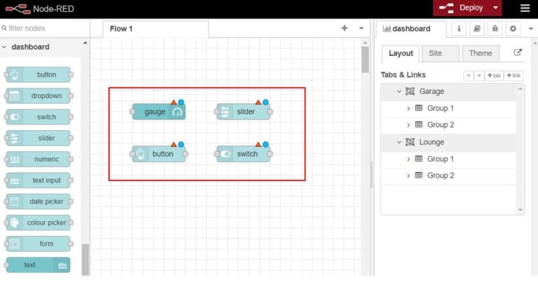 Install Node-RED on Windows and Getting Started with Dashboard
